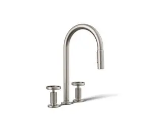 KOHLER Billet Pull-down Kitchen Sink Faucet With Two-function Sprayhead - One-color