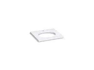 KOHLER Silestone 25" Quartz Vanity Top With Oval Cutout - Eternal Statuario