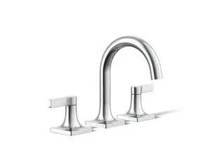 KOHLER Venza Widespread Bathroom Sink Faucet, 0.5 Gpm - One-color