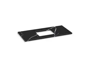 KOHLER Silestone 49" Quartz Vanity Top With Rectangular Cutout Eternal Marquina