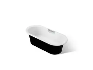 KOHLER Volute 63" X 28-3/8" Freestanding Bath With Base - One-color