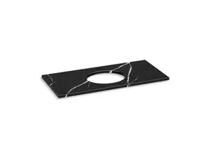 KOHLER Silestone 49" Quartz Vanity Top With Oval Cutout - Eternal Marquina