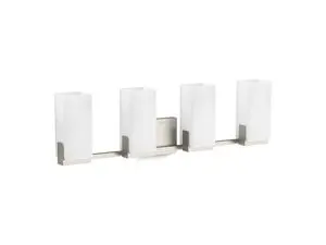 KOHLER Honesty Four-light Sconce Brushed Nickel