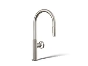 KOHLER Billet Pull-down Kitchen Sink Faucet With Two-function Sprayhead - One-color