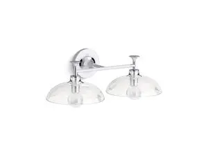 KOHLER Tone Two-light Sconce - Polished Chrome