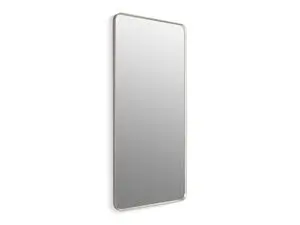 KOHLER Essential 28" X 60" Rectangular Framed Mirror - Brushed Nickel