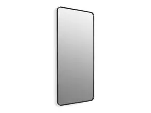 KOHLER Essential 28" X 60" Rectangular Framed Mirror - Matte Black