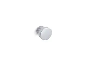KOHLER KOHLER Pinstripe Cabinet Knob Polished Chrome