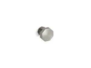 KOHLER KOHLER Pinstripe Cabinet Knob Vibrant Brushed Nickel