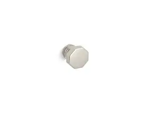 KOHLER Pinstripe Cabinet Knob - Vibrant Polished Nickel