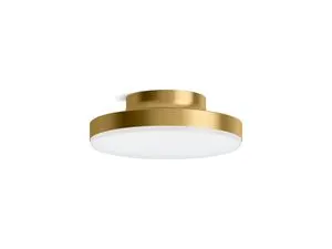 KOHLER Purist 15" Flush-mount Brushed Moderne Brass