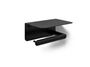 KOHLER Kumin Covered Horizontal Toilet Paper Holder - Matte Black