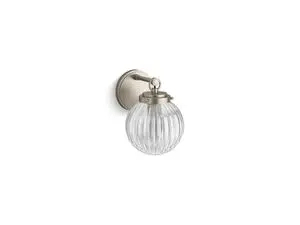 KOHLER Embra Studio Mcgee One-light Sconce - Brushed Nickel