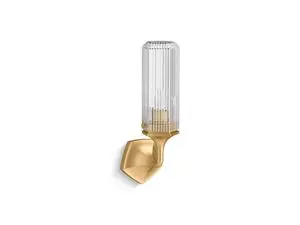 KOHLER Occasion One-light Sconce Brushed Moderne Brass