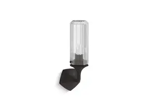 KOHLER Occasion One-light Sconce Matte Black