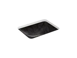 KOHLER Sartorial Paisley Caxton 20" Rectangular Undermount Bathroom Sink - One-color