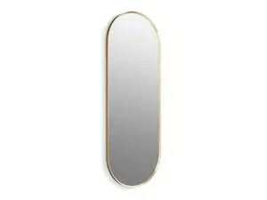 KOHLER Essential 22" X 60" Capsule Framed Mirror - Moderne Brushed Gold