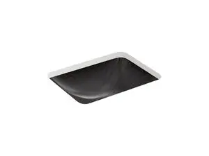 KOHLER Sartorial Herringbone Caxton 20" Rectangular Undermount Bathroom Sink - One-color