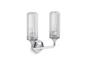 KOHLER Occasion Two-light Sconce - Polished Chrome