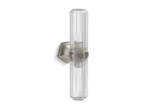 KOHLER Occasion Two-light Sconce - Brushed Nickel