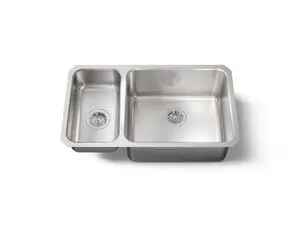 KOHLER Undertone 31-1/2" Undermount Double-bowl Kitchen Sink - One-color
