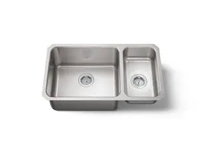 KOHLER Undertone 31-1/2" Undermount Double-bowl Kitchen Sink - One-color