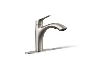 KOHLER Rival Pull-out Kitchen Sink Faucet With Two-function Sprayhead - One-color