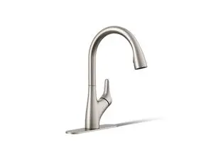 KOHLER Rival Pull-down Kitchen Sink Faucet With Two-function Sprayhead - One-color