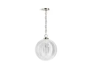 KOHLER Embra Studio Mcgee 14" Pendant - Polished Nickel