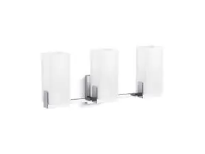 KOHLER Honesty Three-light Sconce - Polished Chrome