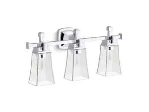 KOHLER Riff Three-light Sconce - Polished Chrome