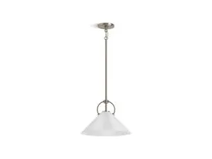 KOHLER Kernen Studio Mcgee 14" Pendant - Brushed Nickel