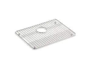 KOHLER Iron/tones Sink Rack, 19-1/2" X 14" For Iron/tones Kitchen Sinks - Stainless Steel