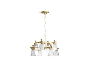 KOHLER Riff 35" Chandelier - Brushed Moderne Brass