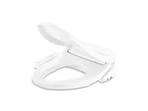 KOHLER Purewash E580 Elongated Bidet Toilet Seat - White