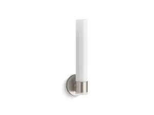 KOHLER Purist One-light Sconce Brushed Nickel
