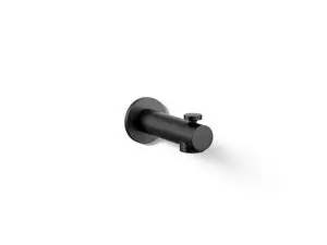 KOHLER Elate Wall-mount Bath Spout With Diverter Matte Black