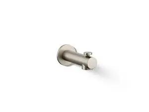 KOHLER Elate Wall-mount Bath Spout With Diverter Vibrant Brushed Nickel