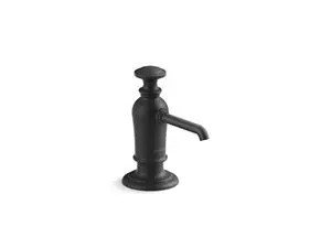 KOHLER Artifacts Soap/lotion Dispenser - Matte Black