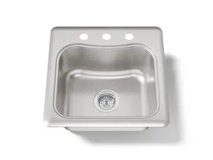 KOHLER Staccato 20" Top-mount Single-bowl Bar Sink - One-color