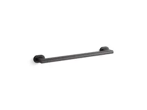 KOHLER Belay 18" Grab Bar Matte Black