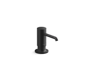 KOHLER Purist Soap/lotion Dispenser Matte Black