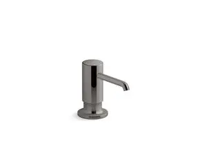 KOHLER Purist Soap/lotion Dispenser Vibrant Titanium