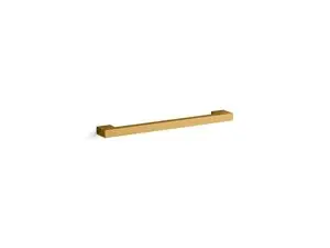 KOHLER Lodern 10" Cabinet Pull - Vibrant Brushed Moderne Brass