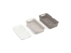 KOHLER Riverby Three-piece Workstation Sink Accessory Set - Not Applicable