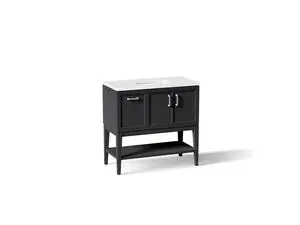 KOHLER Winnow 36" Bathroom Vanity Cabinet With Sink And Quartz Top - One-color