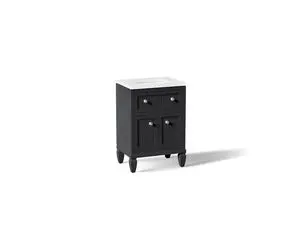 KOHLER Hearthaven 24" Bathroom Vanity Cabinet With Sink And Quartz Top - One-color