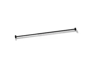KOHLER Elate Shower Rod Matte Black