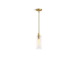 KOHLER Crue 4" Pendant - Brushed Moderne Brass