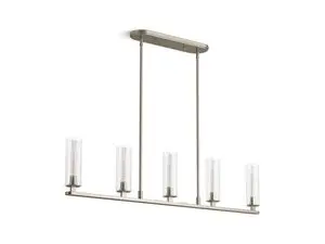 KOHLER Crue 45" Linear Chandelier Brushed Nickel
